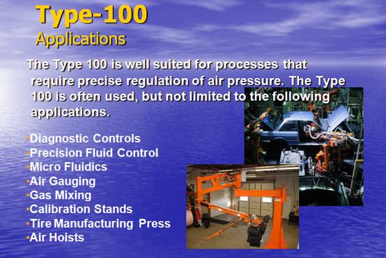 精密调压阀type100_康气通_ControlAir_调压阀_精密减压阀_气动继动器_膜片式气缸